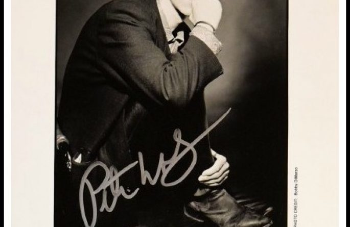 Peter Wolf, hand-signed collectibles, rock star gallery, signed ...