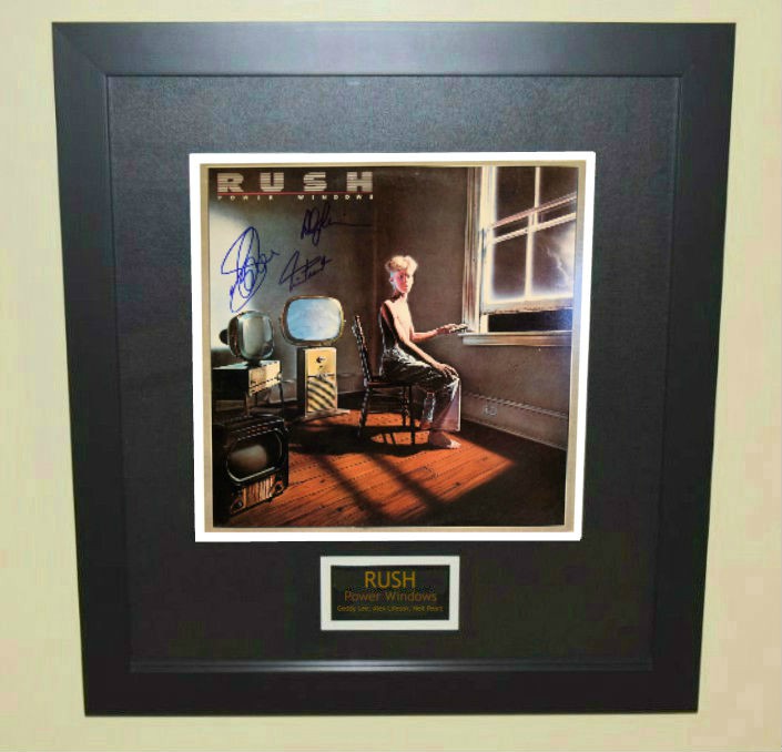 Rush - Power Windows, Geddy Lee, Alex Lifeson, Neil PeartROCK STAR gallery