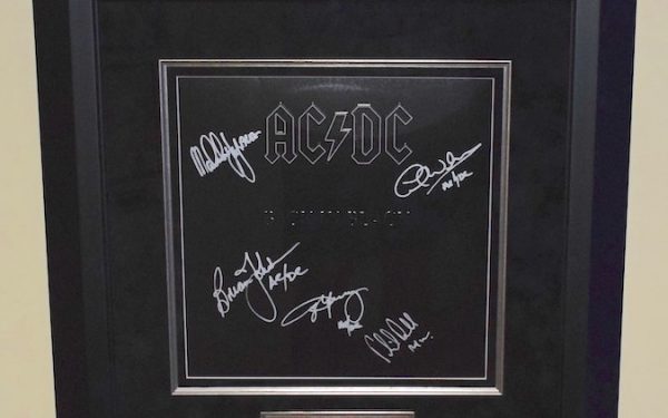 Framed Signed Albums, rock star gallery, authenticityROCK STAR gallery