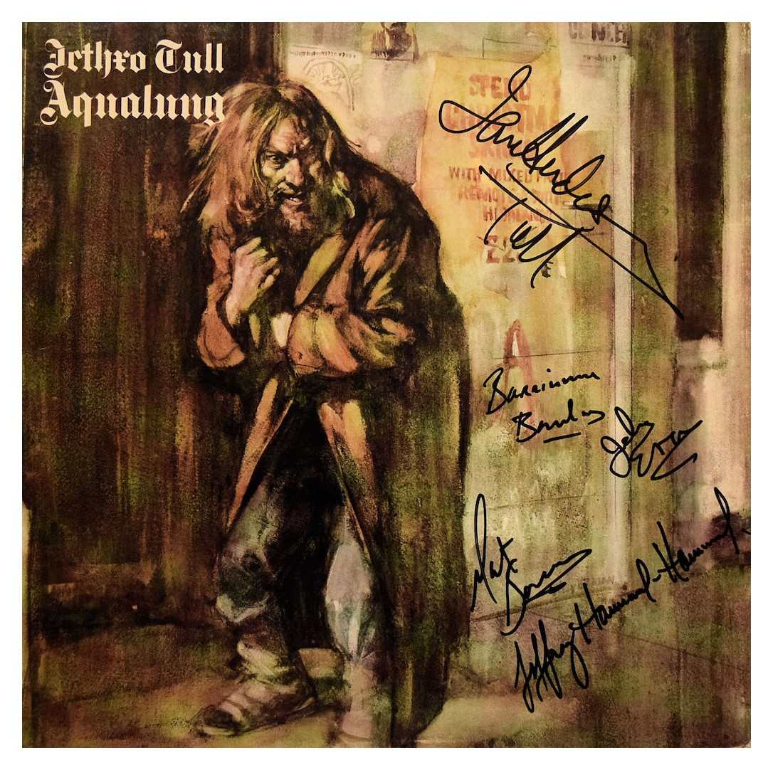 Jethro Tull – Aqualung, Ian Anderson, Clive Bunker, Martin Barre,ROCK ...