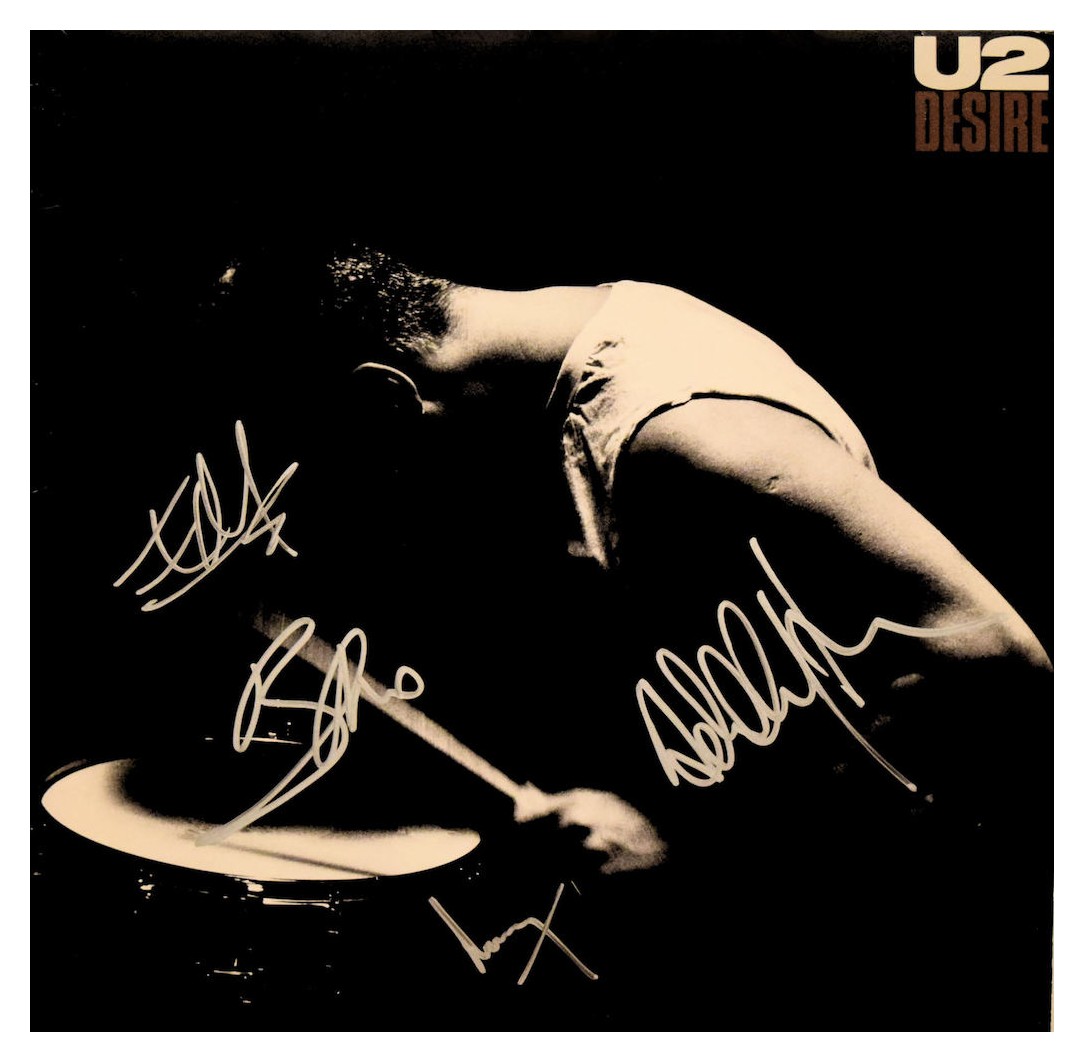 U2 - Desire, Bono, The Edge, Adam Clayton, Larry Mullen JrROCK STAR gallery